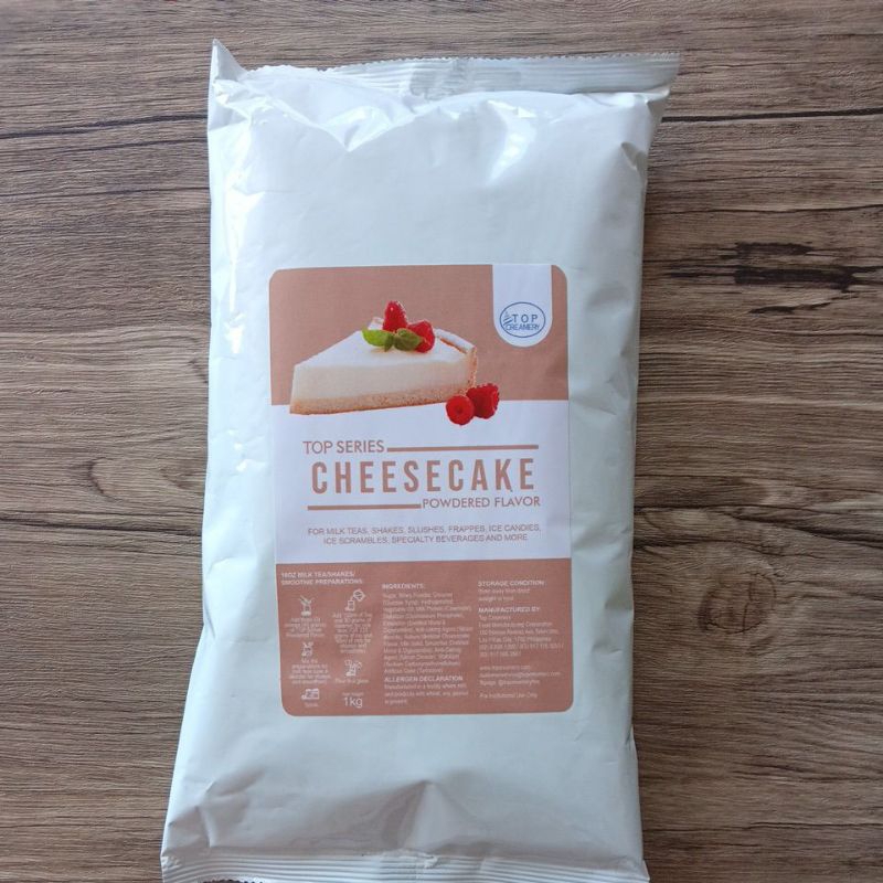 Top Creamery Cheesecake Powder (1kg) | Shopee Philippines