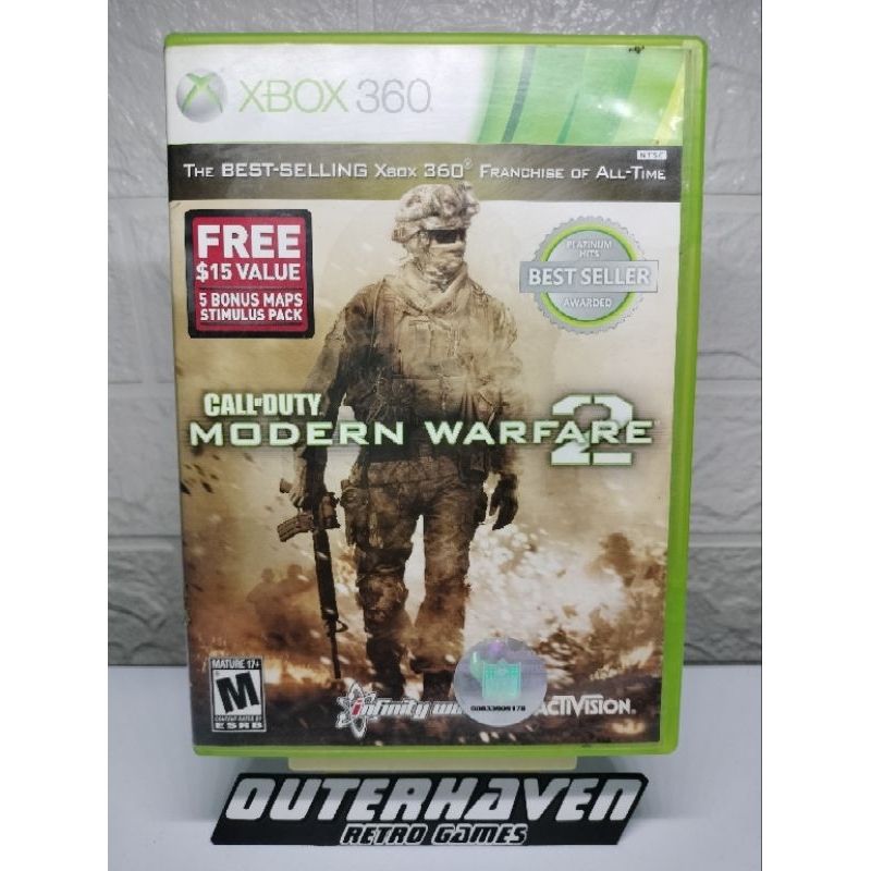 XBOX 360 Call of Duty Modern Warfare 2 NTSC (Standard Edition) | Shopee ...