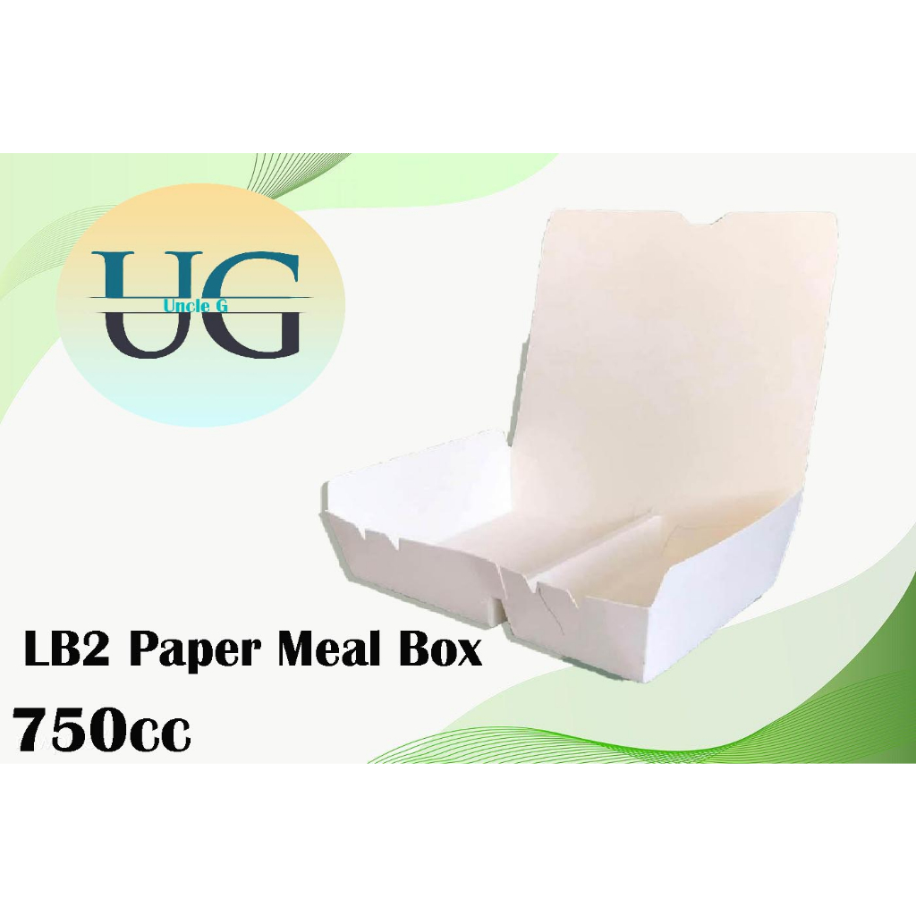 Laminated Paper Meal Box 25pcs per pack Spaghetti/Lb1/Lb2/Lb3 | Shopee ...
