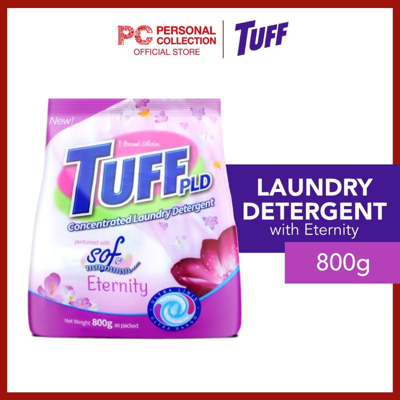 Tuff Powder Laundry Detergent with Eternity 800g Personal Collection ...