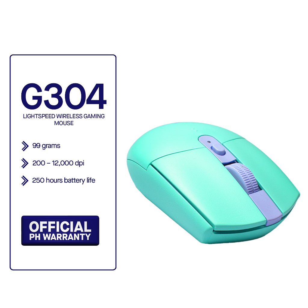 Logitech G304 Wireless LightSpeed Gaming Mouse Black | Shopee Philippines