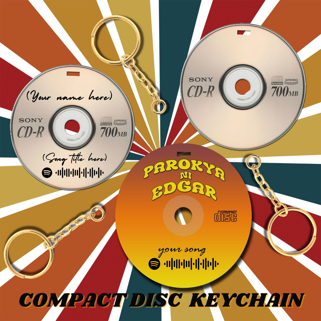 BATANG 90's Acrylic CD Keychain | Shopee Philippines