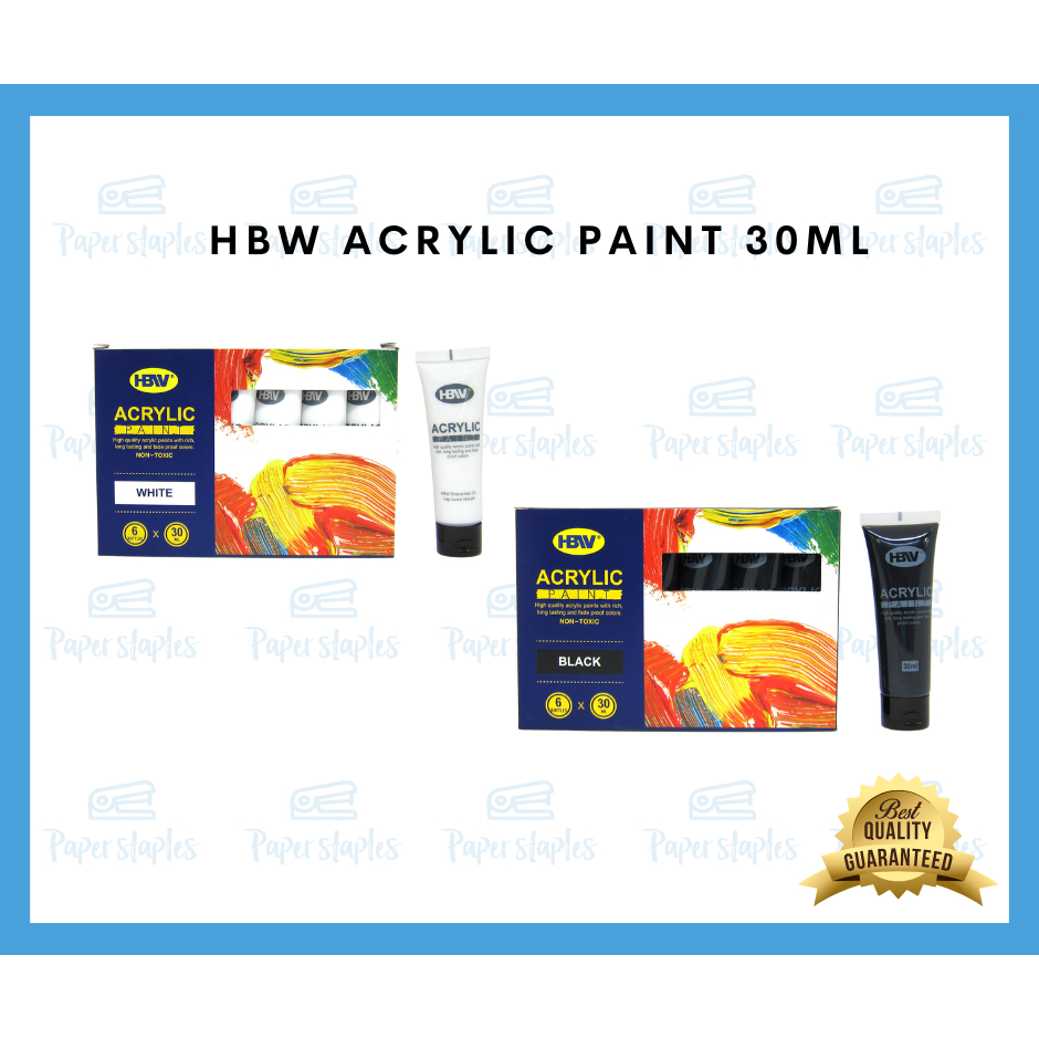 HBW acrylic paint (30ml) | Shopee Philippines