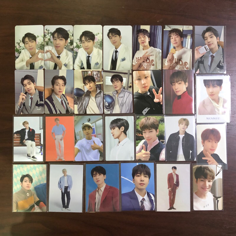 Seventeen Wonwoo Official Photocards | Shopee Philippines