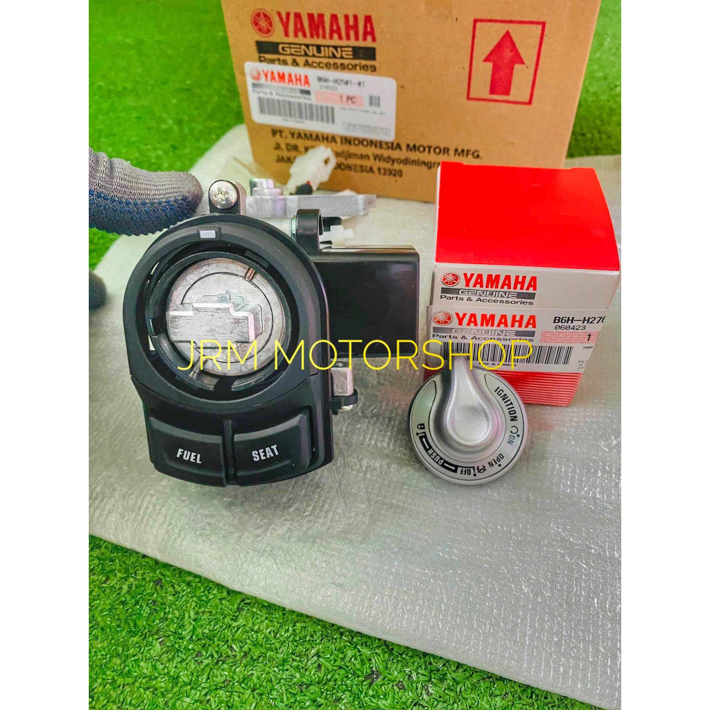 B6H-H2501-01 KEYLESS IGNITION / MAIN SWITCH STEERING LOCK WITH KNOB ...