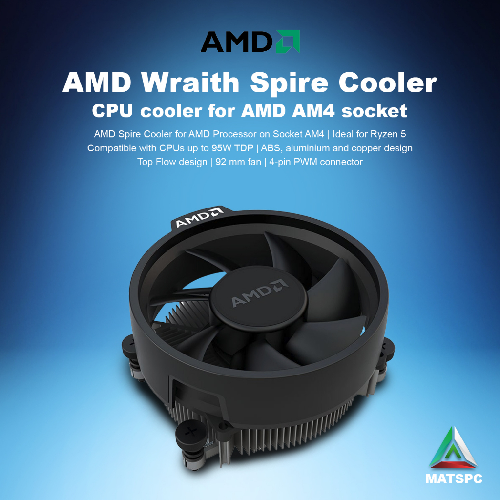 Amd Ryzen Stock Cpu Cooling Fan Shopee Philippines