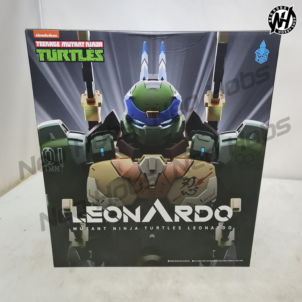 Heatboys Metal Build TMNT Mecha Leonardo | Shopee Philippines