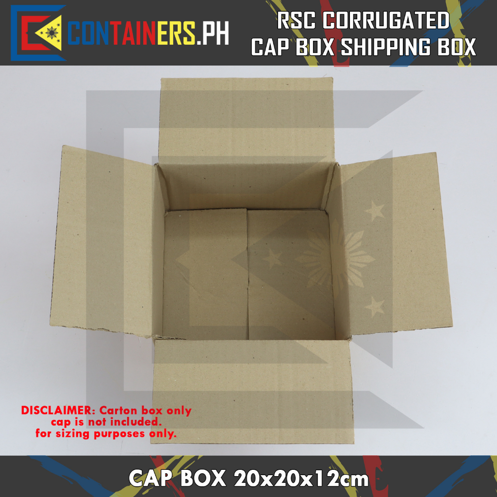 CONTAINERS.PH Cap Box Corrugated Box Hat Shipping Cap Protection Box ...