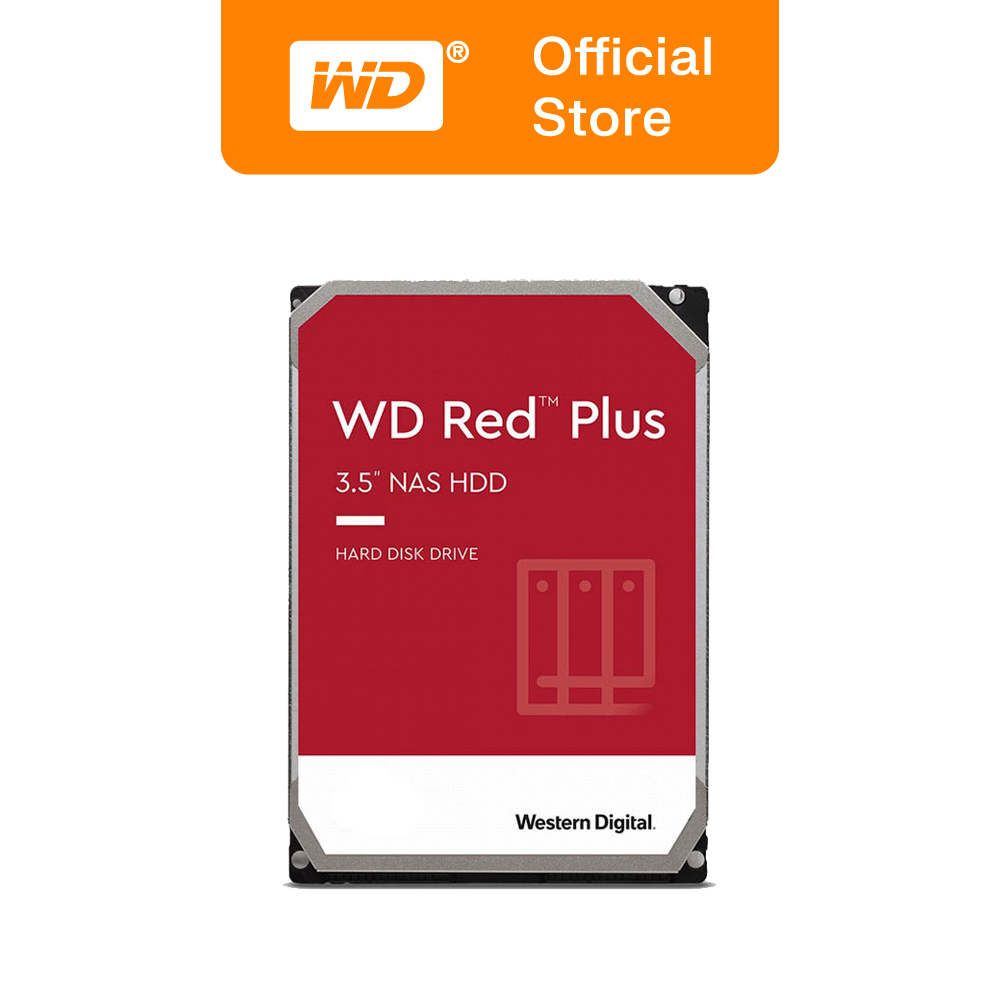 Western Digital WD Red™ Plus NAS 3.5" Internal HDD Storage (1TB / 3TB ...
