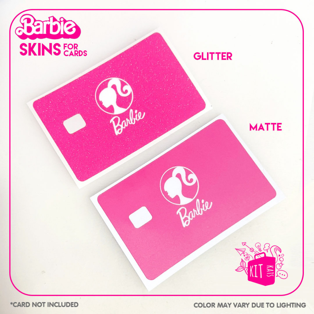 Barbie sticker skin for bank beep or loyalty card. Sold per piece ...