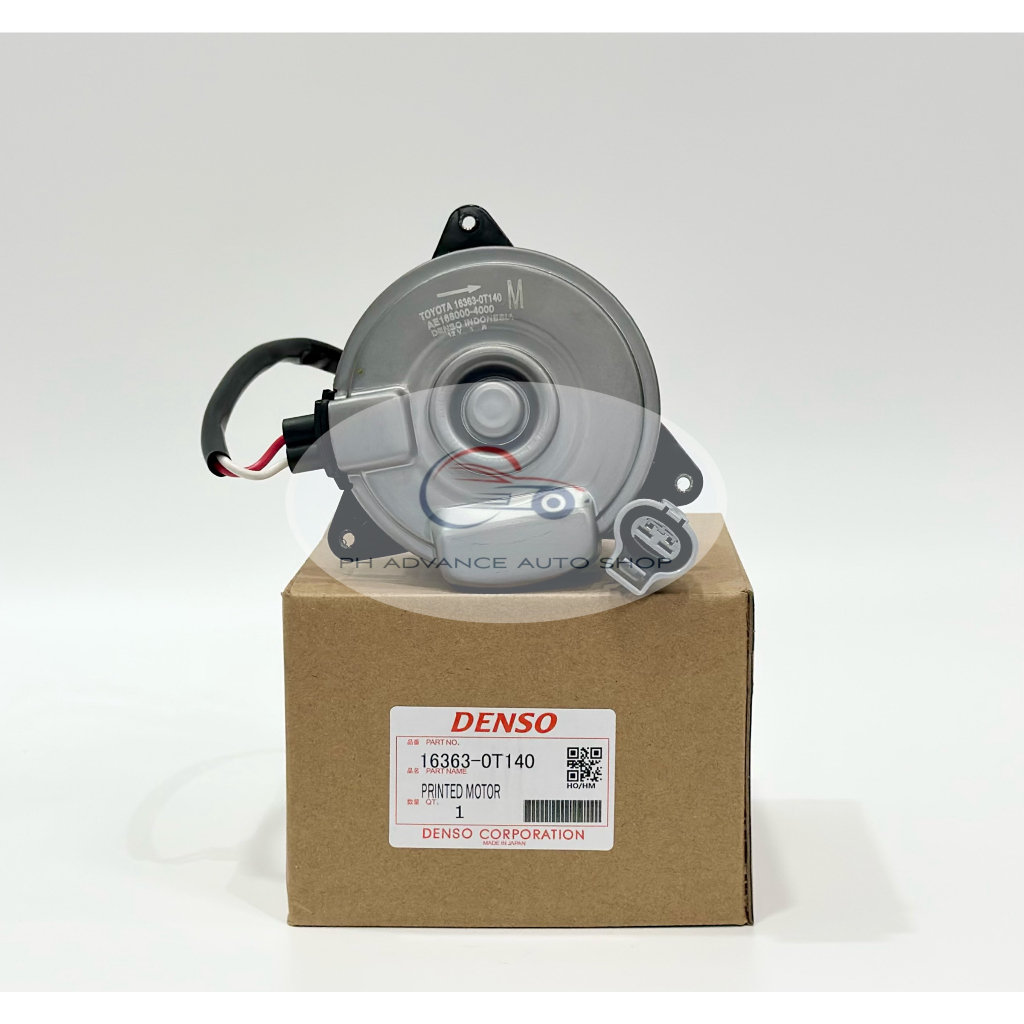 Radiator Fan Motor Toyota Corolla Altis 2014-2019 Wire Type 16363-0T140 ...
