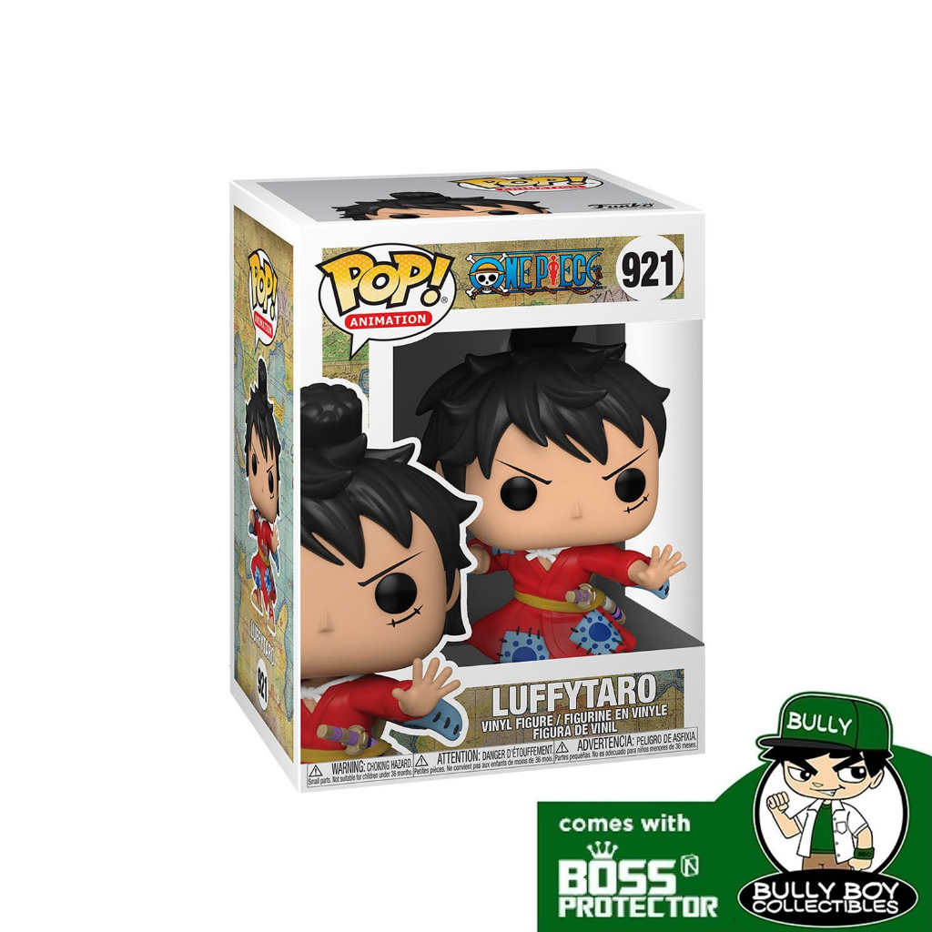 Funko POP! Animation: One Piece - Luffytaro 921 With Boss Protector ...