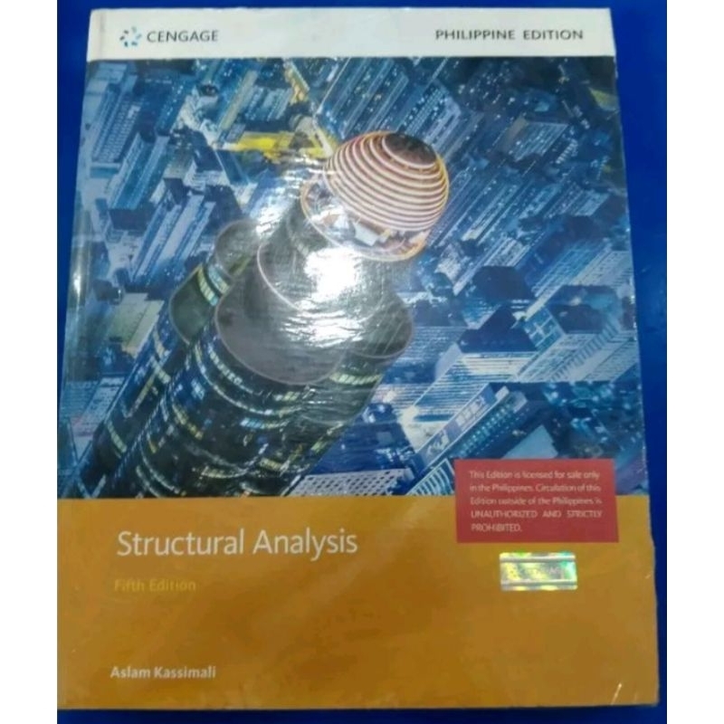STRUCTURAL ANALYSIS by Aslam Kassimali | Shopee Philippines STRUCTURAL ANALYSIS by Aslam Kassimali | Shopee Philippines