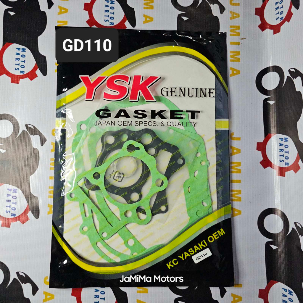 JMM OVERHAULING GASKET GD 110 YSK BRAND (352) | Shopee Philippines