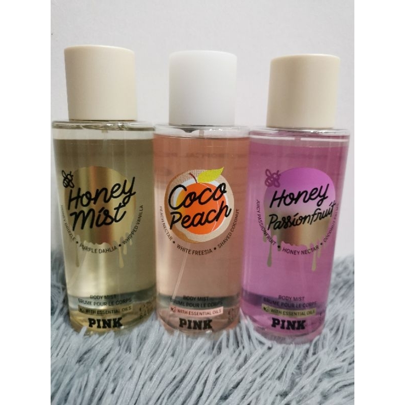 Victoria's Secret PINK Honey Mist/Honey Passionfruit/Coco Peach ...