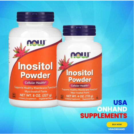 USAOnhand| NOW Foods, Inositol Powder, 4 oz (113 g) (227g) | Shopee ...