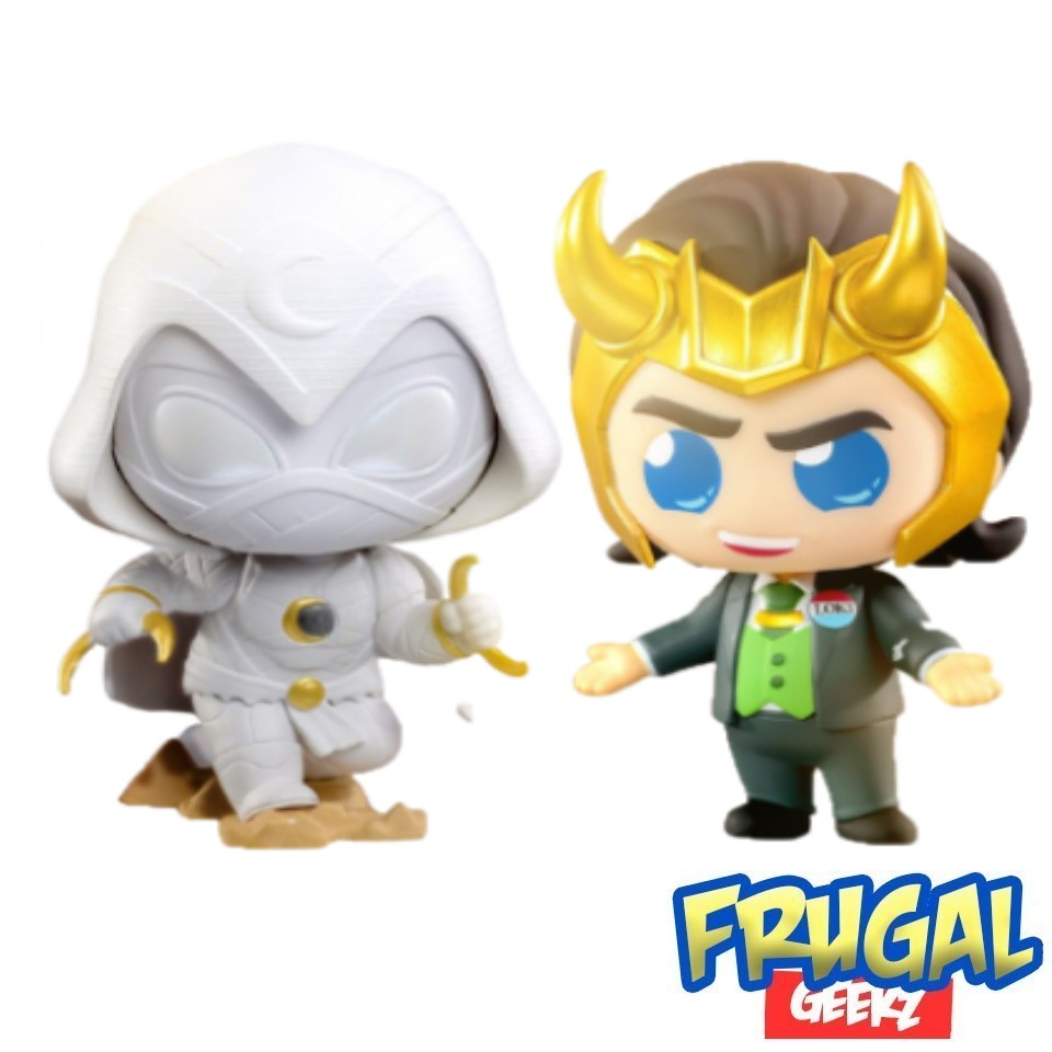 Hot Toys Cosbi Marvel Disney Plus - President Loki and Moon Knight Set ...