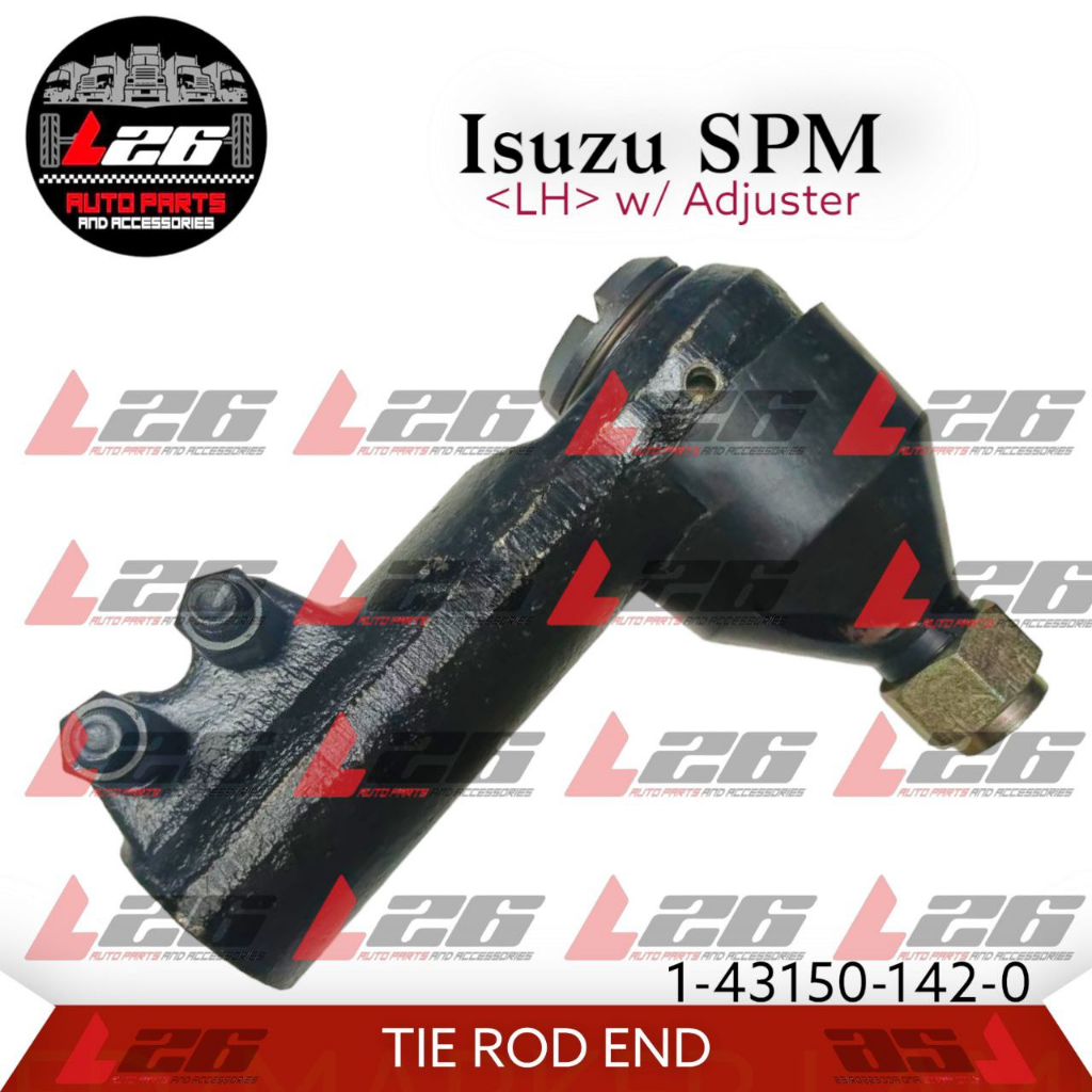 Isuzu SPM TIE ROD END FOR Isuzu SPM w/ Adjuster 1-43150-142-0 LH ...