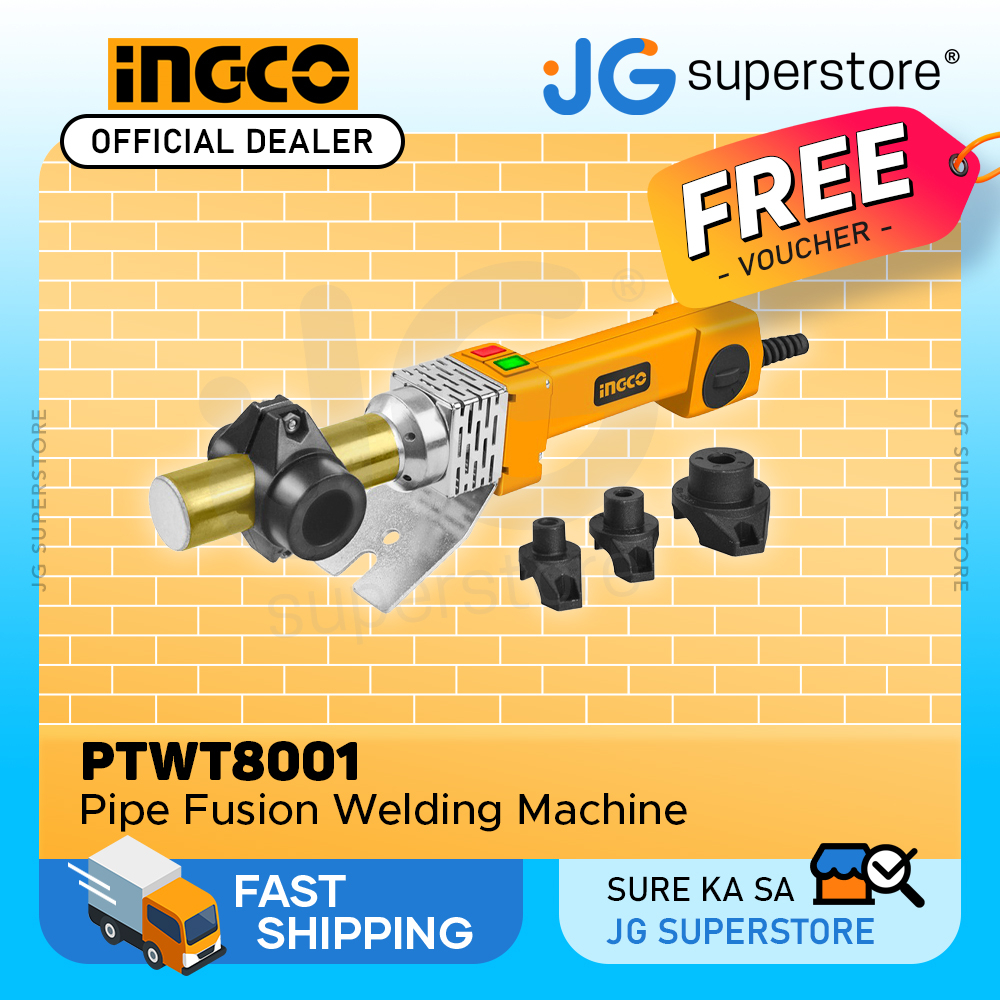 INGCO 800W PVC PPR Plastic Tube Pipe Fusion Welding Machine Tool with ...