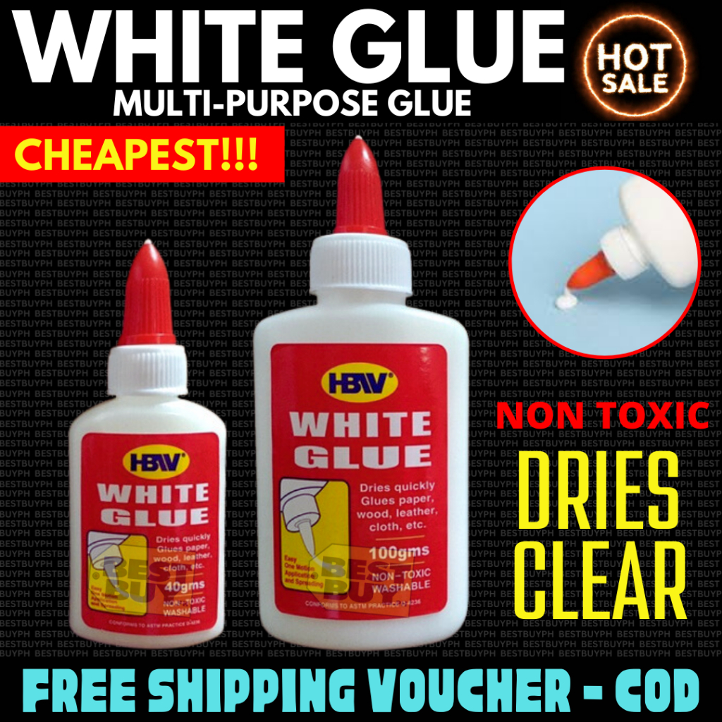 White Glue - Multi Purpose - HBW BRAND | Shopee Philippines