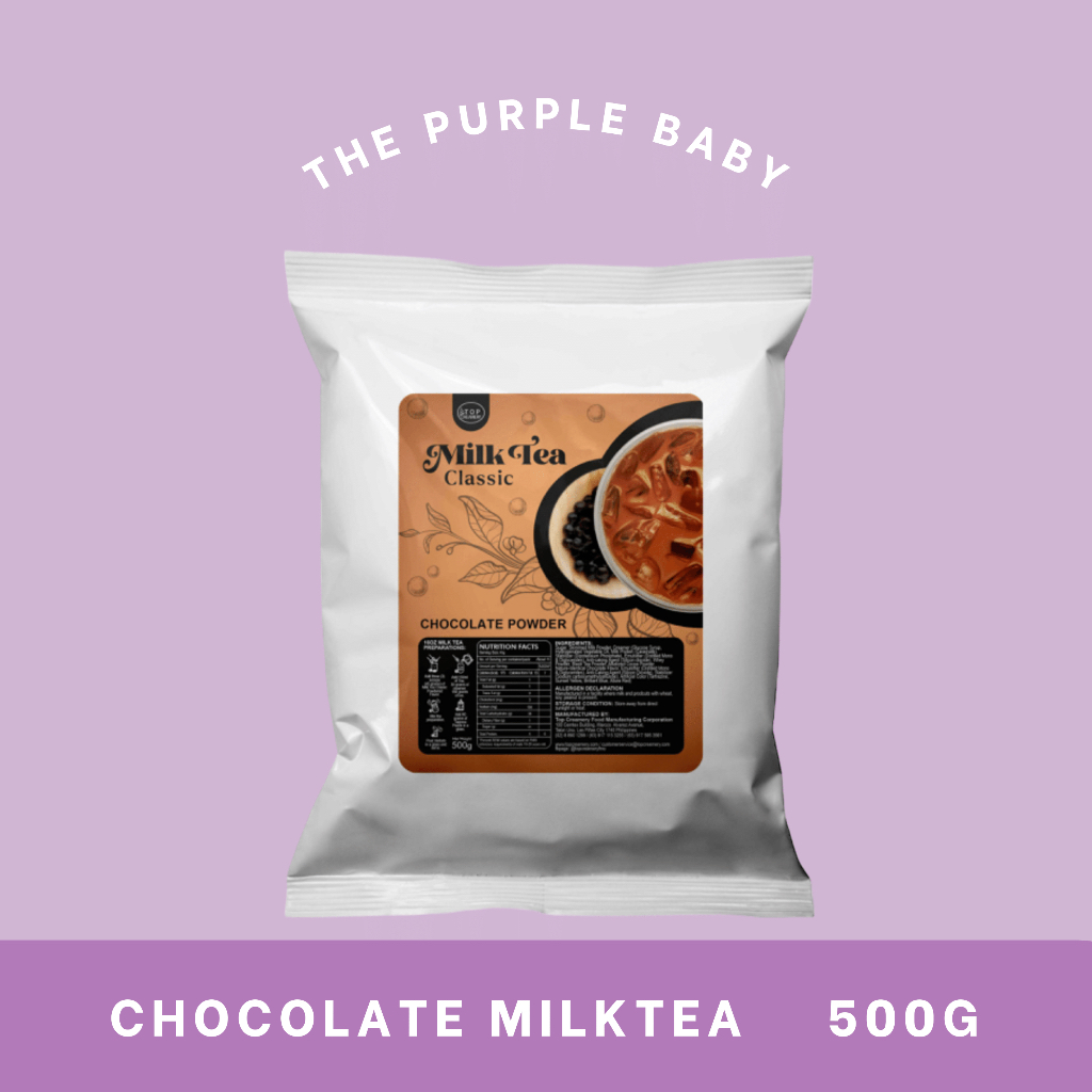 Top Creamery - Chocolate Milktea Powder 500g | Shopee Philippines