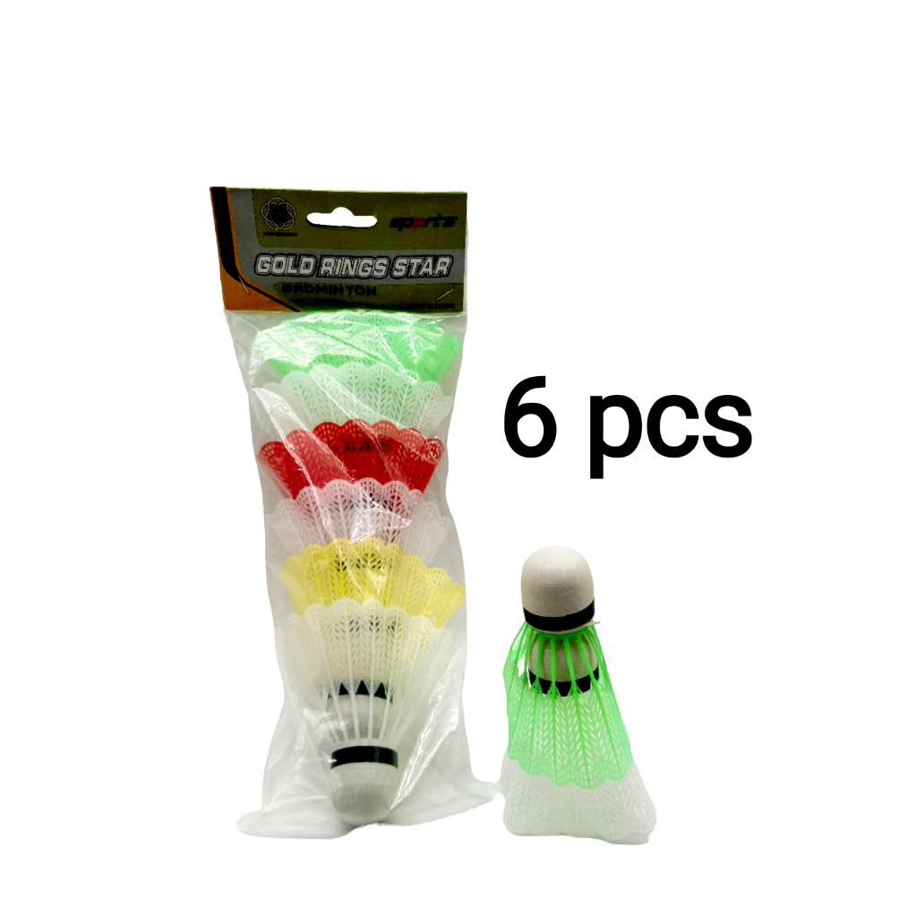 Multi- Color Shuttle cock / Badminton Balls Shuttlecock (sold per 3, 6 ...