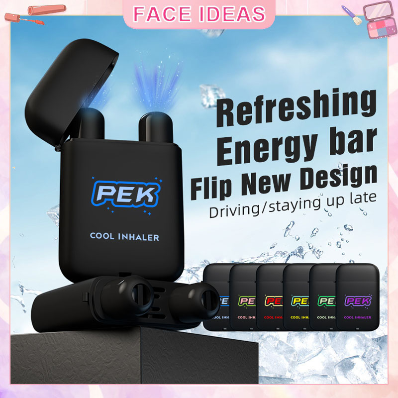 PEK Clamshell Double Hole Vital Oil Energy Bar Cool Nostril Nasal ...