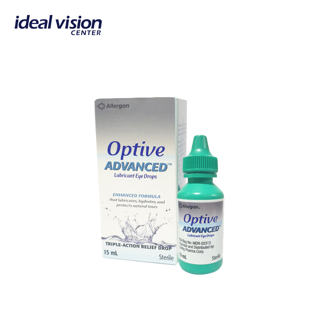 Optive Advanced Eye Drops 15ml | Shopee Philippines