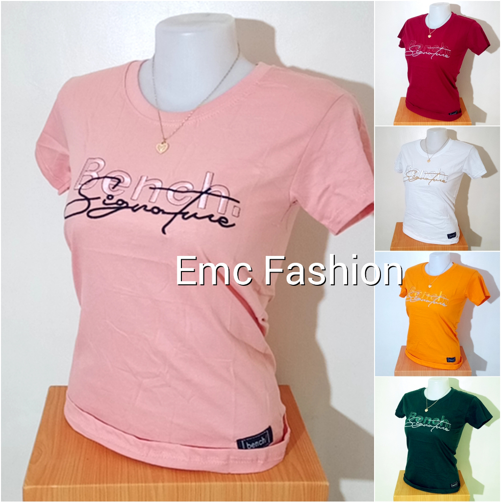 BC Overrun TShirt For Women Embroidered Design Ladies Cut Pure Cotton ...