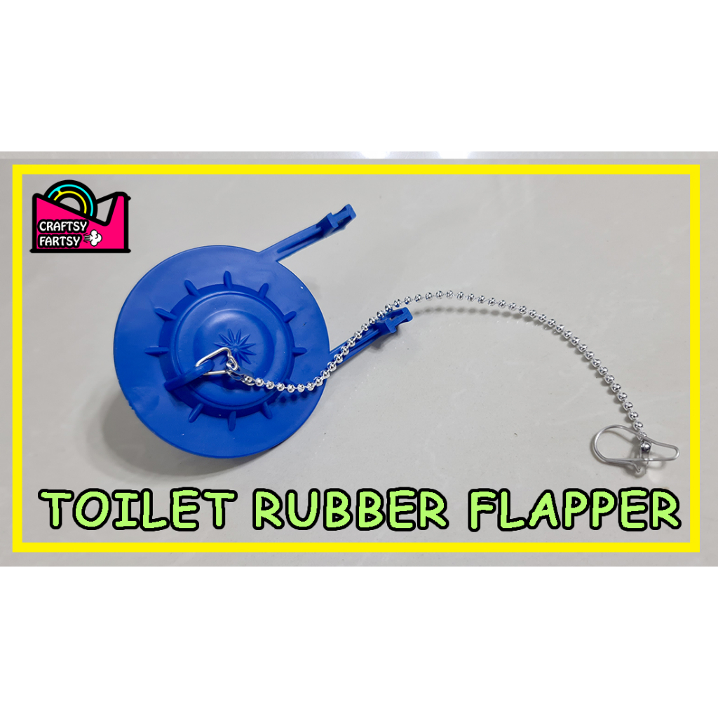 (PER PIECE) Rubber Flapper for Water Closet Toilet Part Replacement ...
