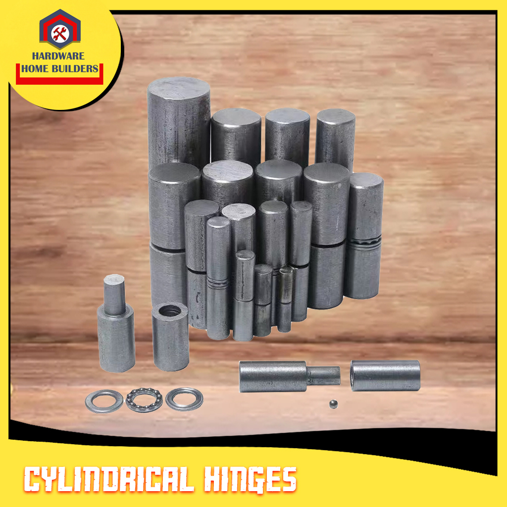 RDR/HIGH QUALITY Cylindrical Hinges (Per Pcs) 3/8" 1/2" 5/8" 3/4 1 Inch ...