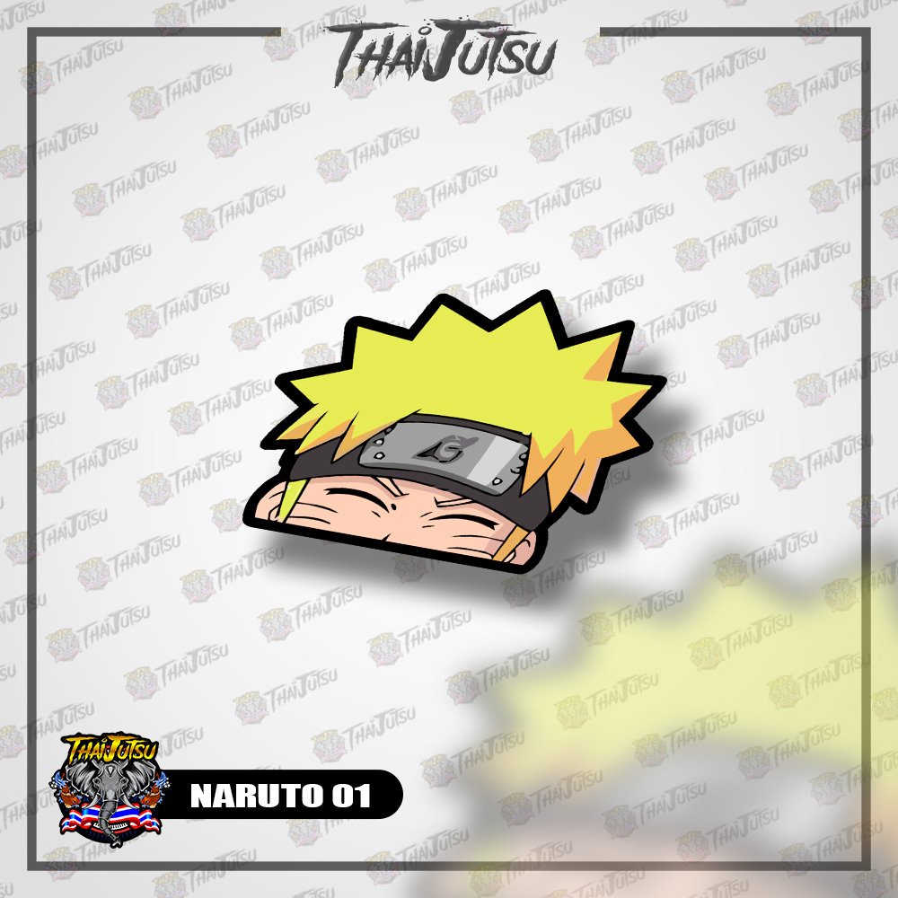 NARUTO PART 1 | ANIME PEEKER STICKER【ThaijutsuStickers】 | Shopee ...