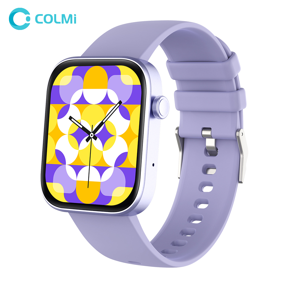 COLMI P71 Smart Watch Women Bluetooth Calling IP68 Waterproof Long Battery Life Blood Pressure ...
