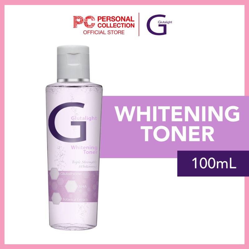 Glutalight Triple Strength Whitening Toner 100ml Personal Collection ...