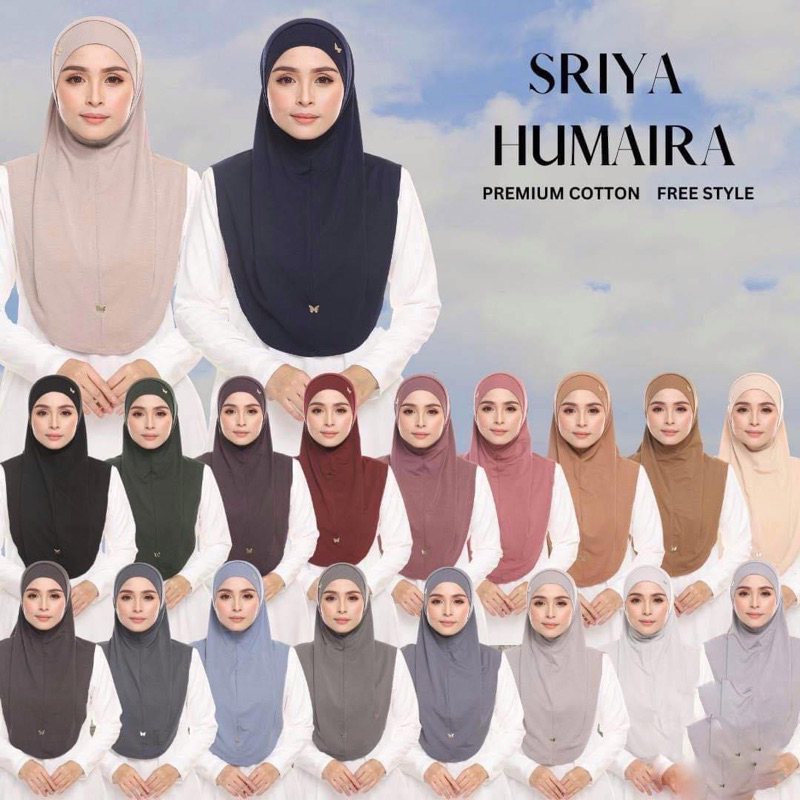 2n1 with inner Humaira malaysia hijab sarung | Shopee Philippines