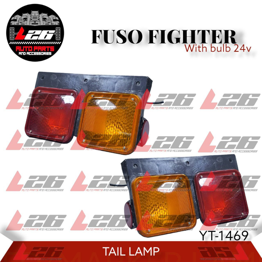Mitsubishi Fighter 1993-2002 Fuso 355 1994 FV 1987 Tail Light Tail Lamp ...