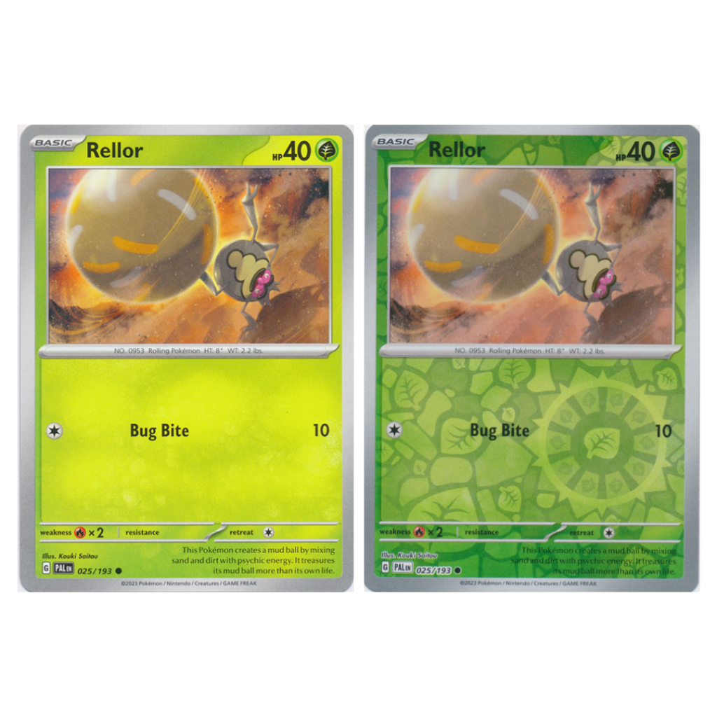 Rellor 025/193 - Regular Rev Holo Common - SV02: Paldea Evolved (SV02 ...