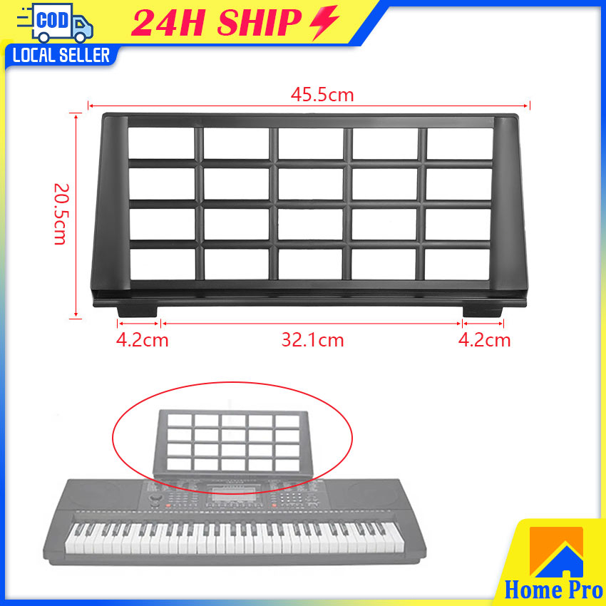 Music Score Stand Keyboard Music Stand Electronic Organ Sheet Holder ...
