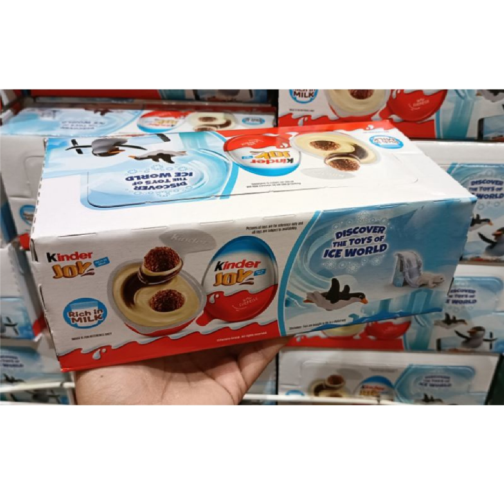 Kinder Joy Chocolate Egg 8pcs 160g (Surprise Toy) | Shopee Philippines