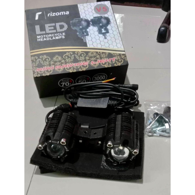 Rizoma LED Mini Driving Light V5 Universal | Shopee Philippines