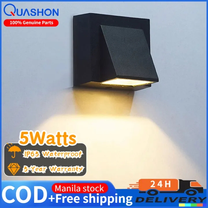 LED square wall light waterproof wall lamp 2W 5W 6W 10watts ready stock ...