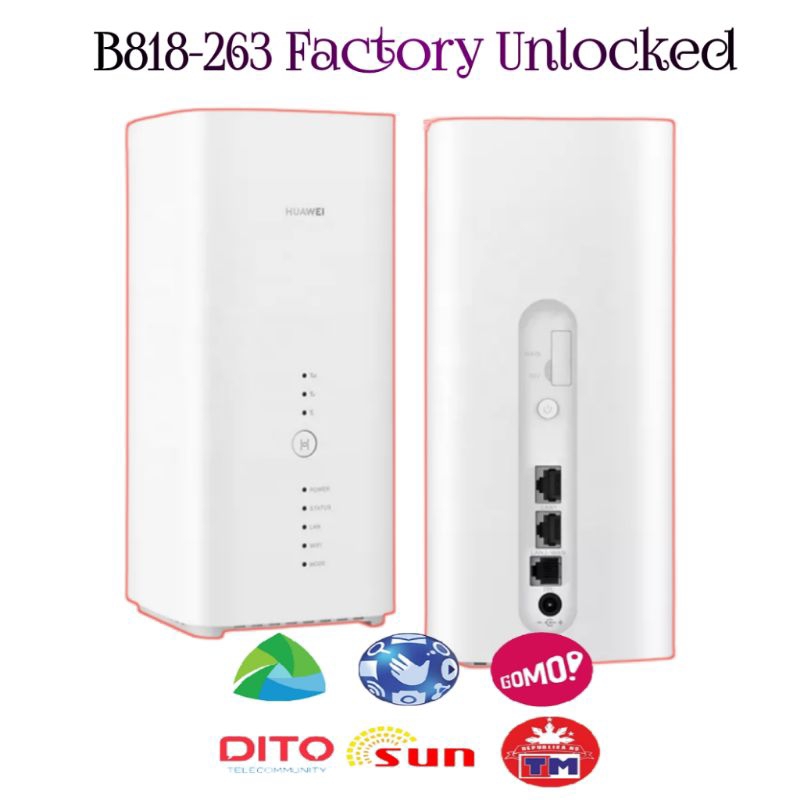 SECONDHAND Huawei B818-263 4G LTE Huawei WiFi 4G Router 3 B818-263 ...