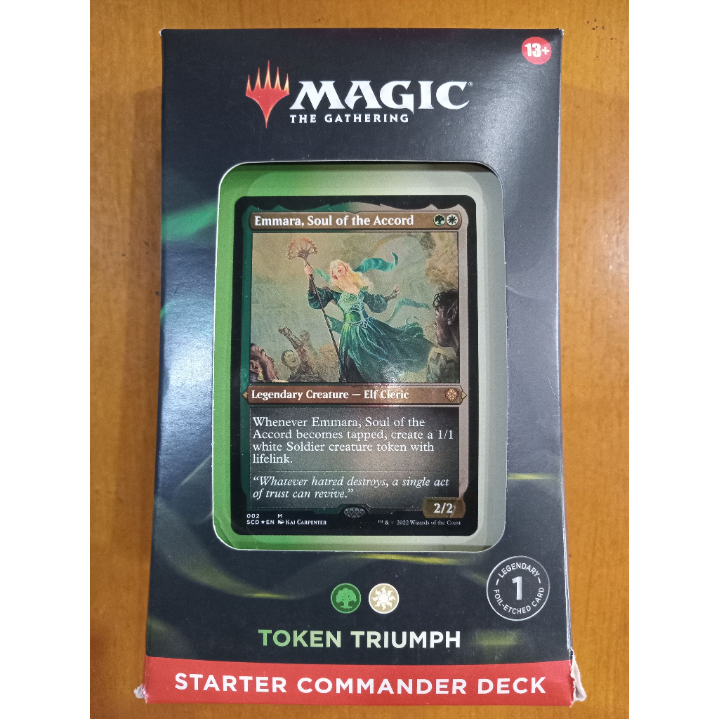 MTG Token Triumph Emmara Soul of the Accord Magic: the Gathering ...