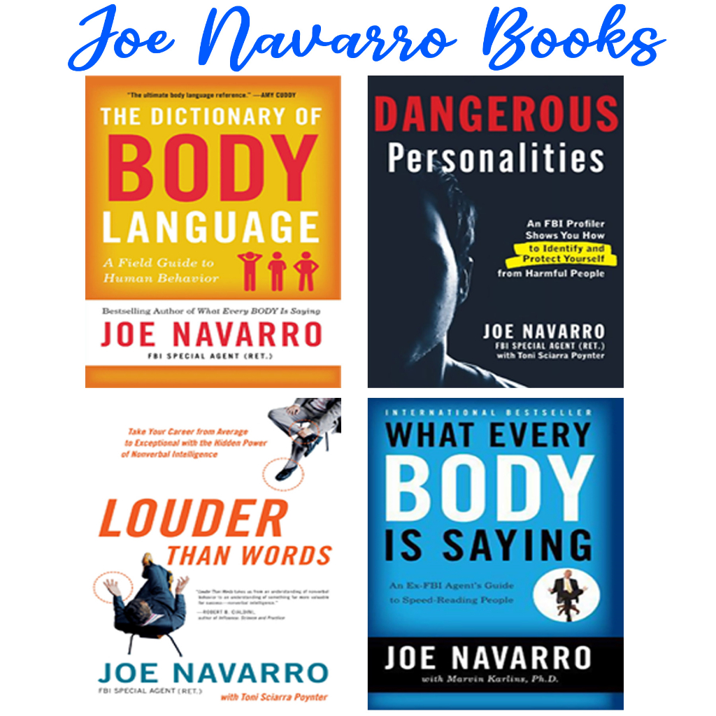 JOE NAVARO BOOK COLLECTION SET (paperback) | Shopee Philippines