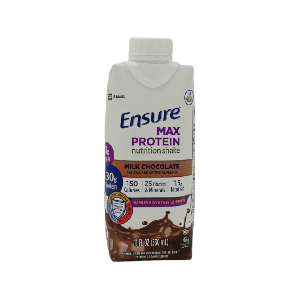 (USA) Ensure Max Protein Nutrition Shake. Milk Chocolate. 330 ml ...
