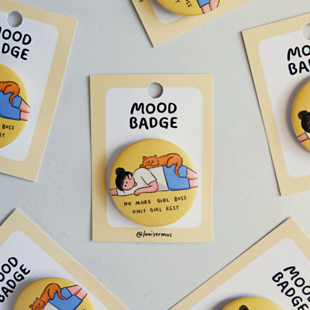 Mood Badge 2023 Designs Matte Button Pins Louise Ramos Shopee