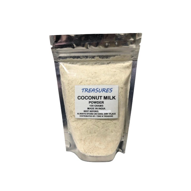 Treasures Coconut Milk Powder - Narel/Gata - 100% Pure From India (100g ...