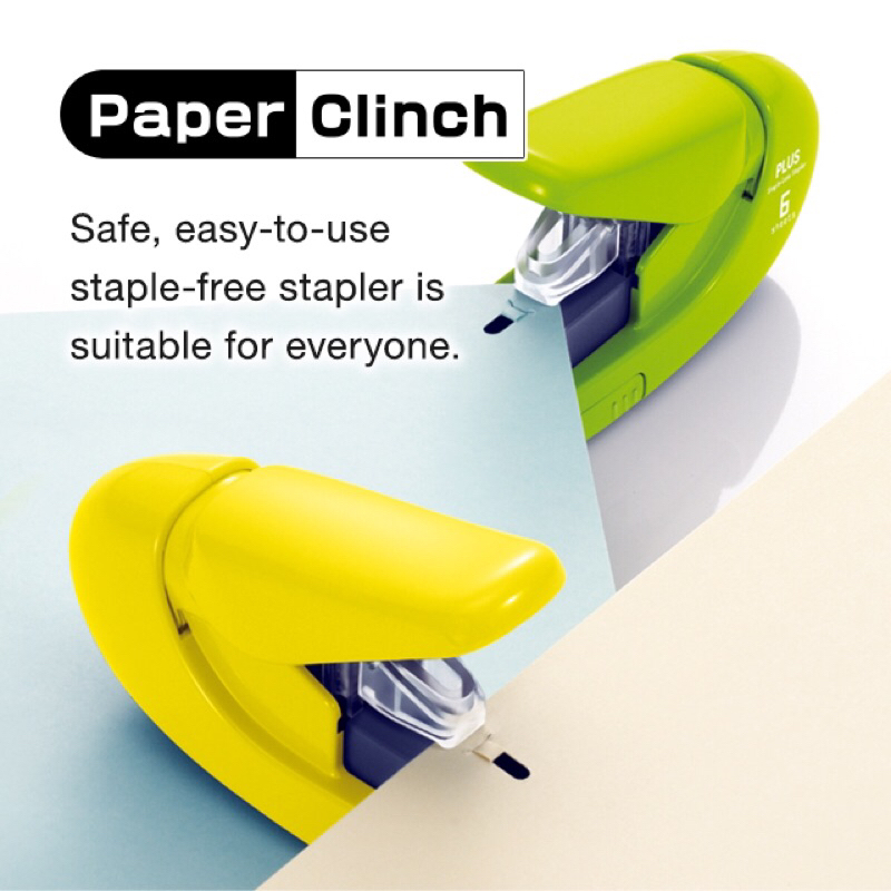 stapleless stapler Plus | Shopee Philippines