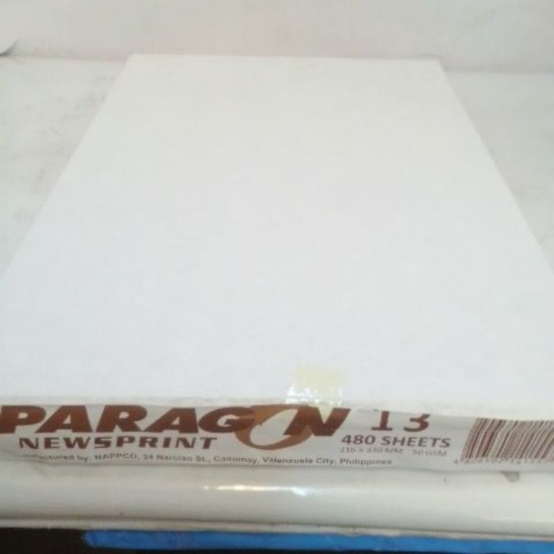 1 ream NEWSPRINT (480's/ream) | Shopee Philippines