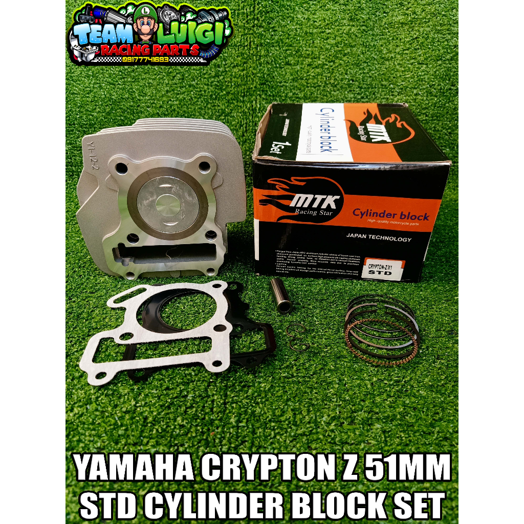 MTK YAMAHA CRYPTON Z 51MM STANDARD BLOCK SET | Shopee Philippines